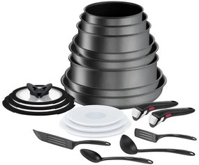 Sada nádobí tefal sada nádobí 20 ks ingenio daily chef on l7619402
