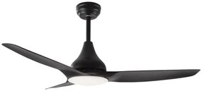 Stropní ventilátor Samoa 12.2 černé s dálkovým ovládáním