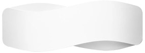Nástěnné svítidlo Tila, 1x bílé kovové stínítko, (40 cm)