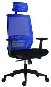 Kancelářská židle Above modrá/černá