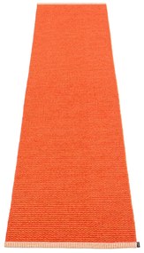 Vinylový koberec Pappelina MONO Pale Orange/Coral Red Velikost pappelina: 60x250 cm