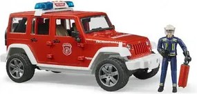 Bruder 02528 Hasičské auto Jeep Wrangler s figurkou hasiče / 1:16 / od