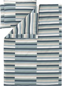 Livarno® Ložní povlečení z mikrovláknitého saténu, 240 x 220 cm, 70 x 90 cm (pruhy)