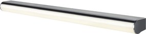 LA 1002192 MARYLIN, LED venkovní nástěnné nástavbové svítidlo, chrom, IP44, 3000K, 21W - BIG WHITE (SLV)