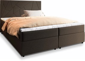MSL Kontinentální čalouněná postel MADONA (180 x 200 cm) Barva látky: INARI 91