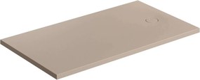 OMNIRES Aquarock M+ - Sprchová vanička 90x140 cm, matná béžová AQUAROCK90-140DB