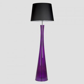 4concepts Luxusní stojací lampa SIENA LAVENDER Barva: Černo-bílá