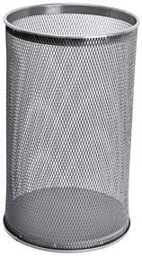 Sanela - Odpadkový koš kulatý, šedý, 32 l