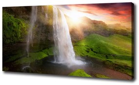 Wallmuralia Foto obraz na plátně Vodopád 100x50