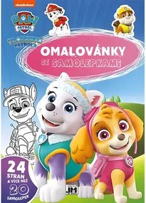 JIRI MODELS Omalovánky Tlapková Patrola / A4 / 24 stran / 20+ samolepe
