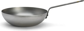 Ocelová pánev WOK de Buyer MINERAL B 24cm zaoblený