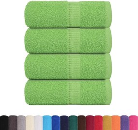 Ručníky pro hosty FROGN 4 ks jablečně zelené 30x50 cm 360 g/m² 137020