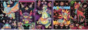 Clementoni Panoramatické PUZZLE Disney: Radost / 1000 dílků / od 10 le