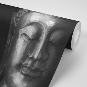 Samolepící tapeta božský černobílý Buddha