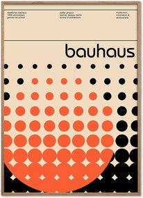 Zarámovaný digitální tisk Bauhaus Circles