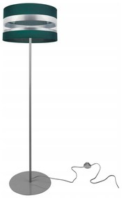 Stojací lampa Intense Chrome, 1x textilní stínítko (výběr ze 6 barev), (výběr ze 3 barev konstrukce), (fi 35cm), o