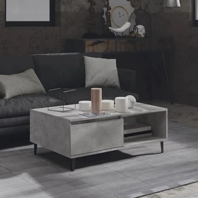 vidaXL Konferenční stolek betonově šedý 90x60x35 cm kompozitní dřevo