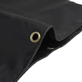 Plachta antracitová 5 x 7 m 650 g/m² 156105