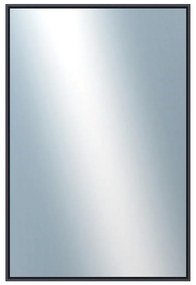 DANTIK - Zarámované zrcadlo - rozměr s rámem cca 40x60 cm z lišty Hliník černá | P02-021 (7002021)