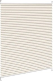 Plisované žaluzie / rolety Plisse 110 x 125 cm - krémové 240646