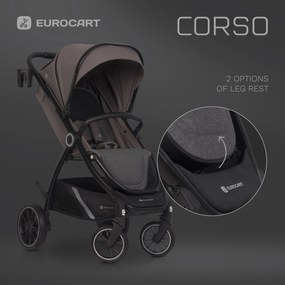 Sportovní kočárek Euro-Cart Corso Taupe