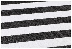 Černo-bílý koberec vhodný do exteriéru Narma Birkas, 70 x 100 cm