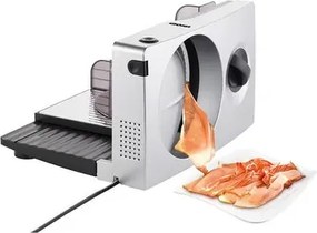 Unold 78866 stříbrná / elektrický kráječ potravin / 100 W / průměr nož