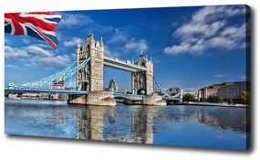 Wallmuralia Foto obraz na plátně do obýváku Tower bridge Londýn 100x50