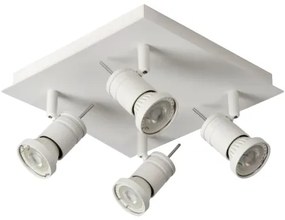 Lucide 17990/19/31 - LED bodové svítidlo TWINNY-LED 4xGU10/4,5W/230V bílé 25cm