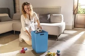 Guzzini Eco Packly modrý / Víceúčelový skládací kontejner / 25 l / Rec