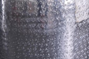 Váza Oriental 50 cm Stříbrná