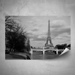 Plakát - Stylová Eiffelovka (60x40 cm) - PopyDesign