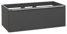 EBS Nevio Skříňka umyvadlová 101 cm, 1 zásuvka, antracitově šedá