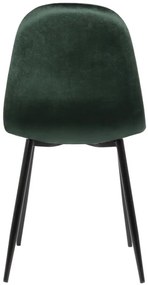 Bhm germany Jídelní židle Napier, samet, zelená