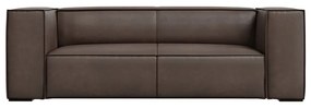 Hnědá kožená pohovka 212 cm Madame – Windsor &amp; Co Sofas