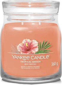 Yankee Candle vonná svíčka Signature ve skle střední Tropical Breeze 368g
