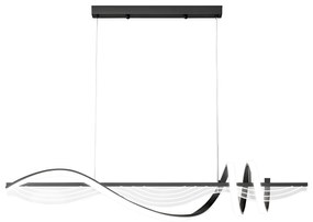 Toolight Závěsné LED osvětlení E3 LHJ041-CP 100 cm černé