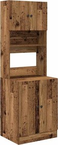 Kuchyňský bufet Staré dřevo 60 x 50 x 180 cm 3365555