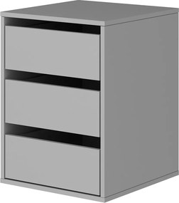 Kontejner do skříně 3S | 46 cm | šedá