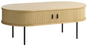 Designový konferenční stolek Vasiliy 120 cm přírodní dub