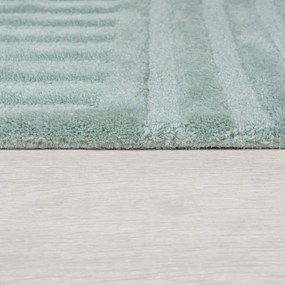 Flair Rugs koberce Kusový koberec Solace Zen Garden Duck Egg - 120x170 cm