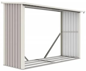 G21 Přístřešek na dřevo G21 WOH 335 - 242 x 89 cm, šedý G21-63900504