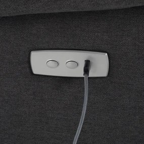 Polohovací křeslo hnědé elektrické TV-925 BR2
