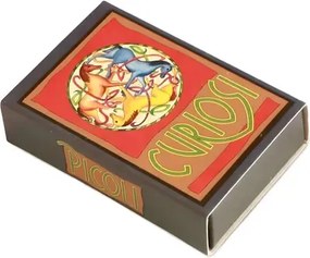 CURIOSI Kulaté puzzle Picoli: Koně / 33 dílků / průměr 9 cm