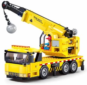 Sluban Town M38-B1195 Autojeřáb s demoliční koulí