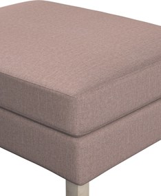 Potah na podnožku IKEA Karlstad barva růžová látka pletený vzor