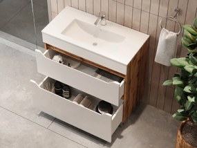 Lavedo Neo Wotan Oak 80 koupelnová skříňka s umyvadlem