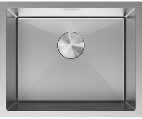 Mexen Trixo kuchyňský dřez, nerezový, 1-komorový, 540 x 440 mm, inox - 6414541000-01