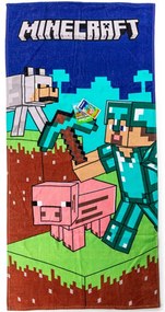 Dětská osuška Minecraft Objev svůj Svět