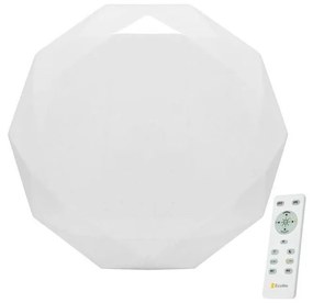 Ecolite | Ecolite WZSD-25W/LED - LED Stmívatelné stropní svítidlo DIAMANT LED/25W/230V + dálkové ovládání | EC0150